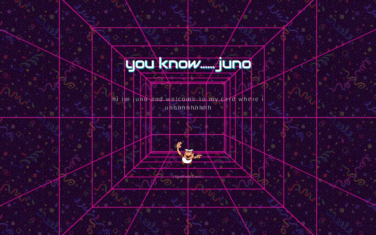 juno's carrd